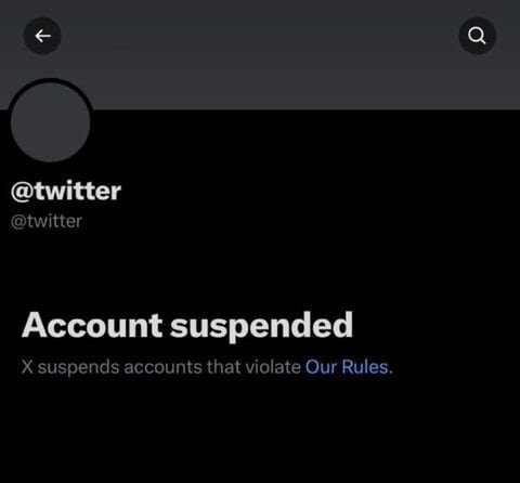 BREAKING: @X has suspended @twitter | Cedar News