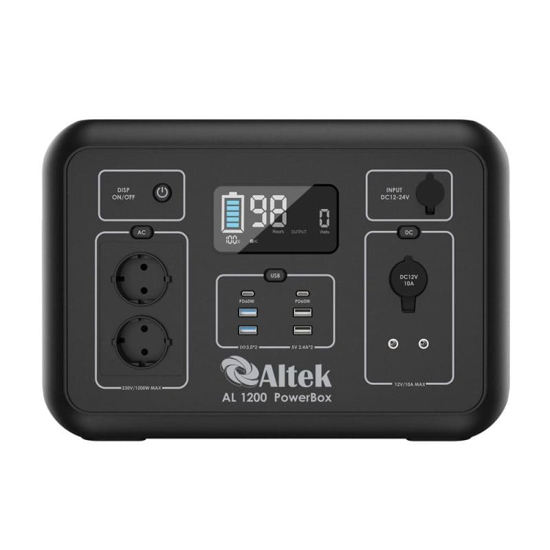 ALTEK PowerBox AL 1200 Портативная зарядная станция (1132 Втч) купить в ...
