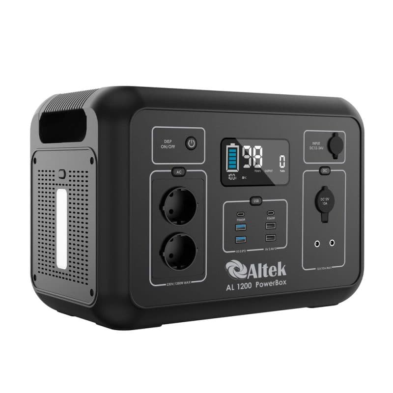 ALTEK PowerBox AL 1200 Портативная зарядная станция (1132 Втч) купить в ...