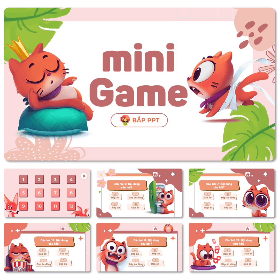 Mini Game PowerPoint Cute – BapPPT.com