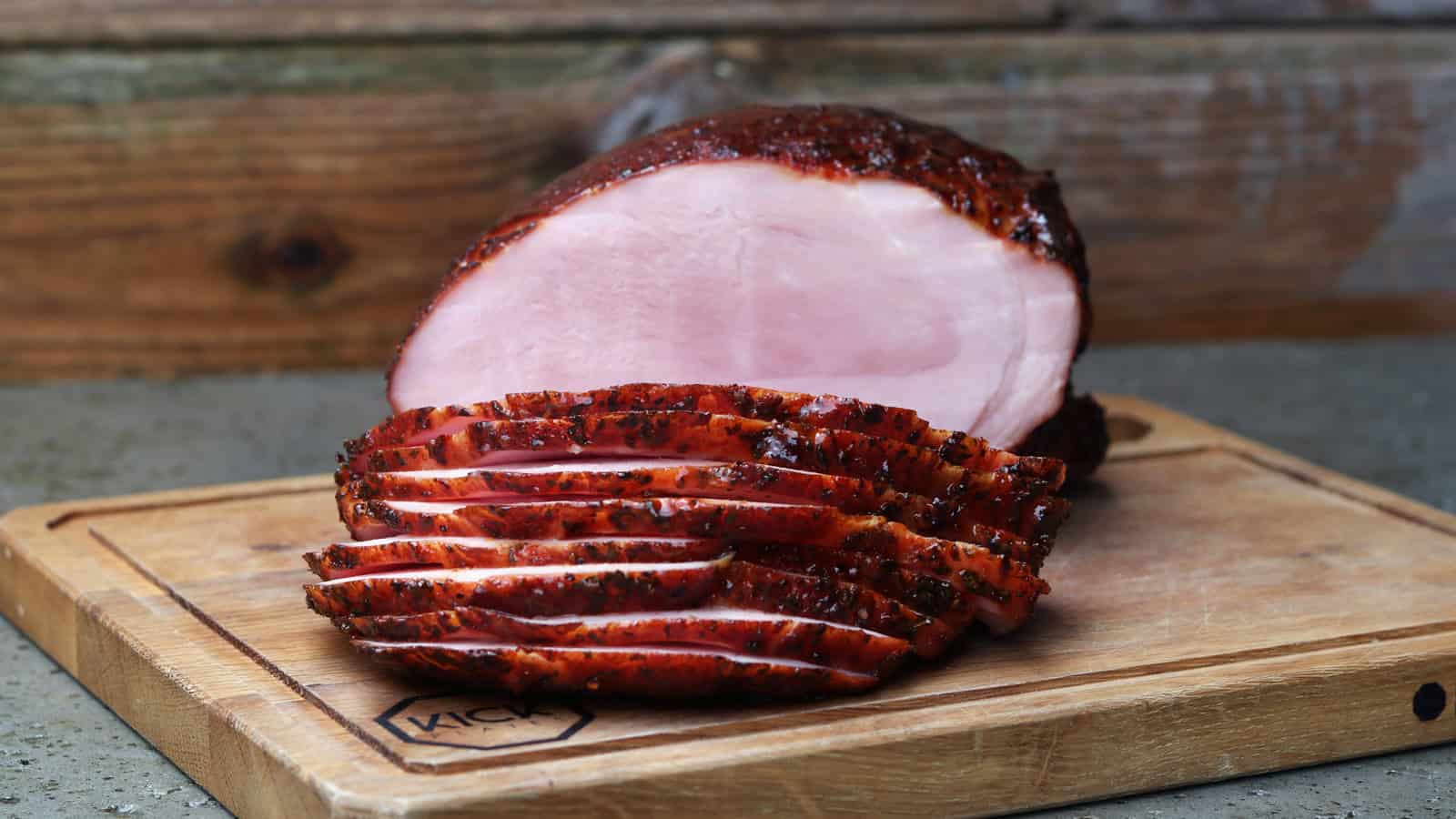 Bourbon Glazed Beenham - BBQ Recepten - BBQ Junkie