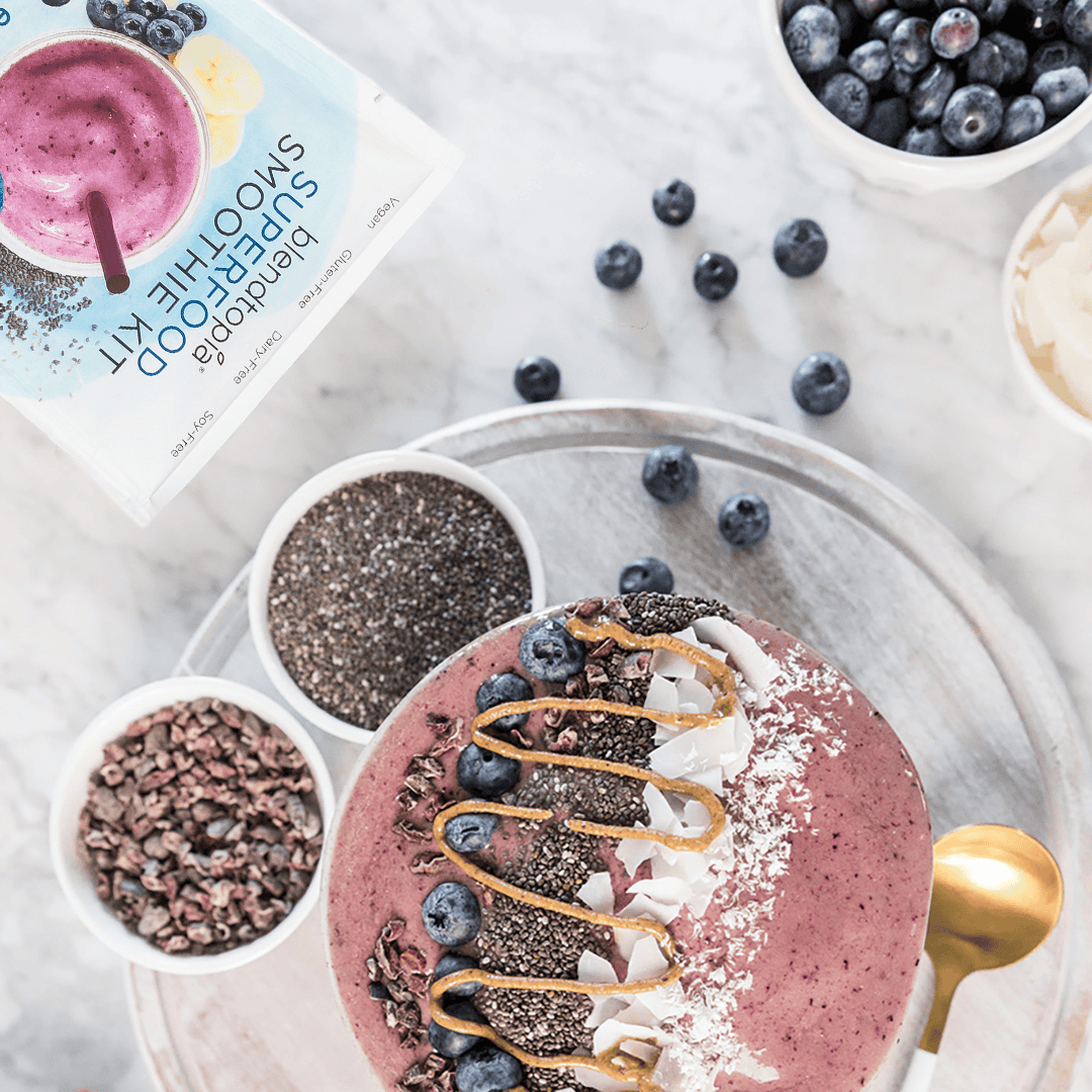 ground flaxseed meal in smoothies