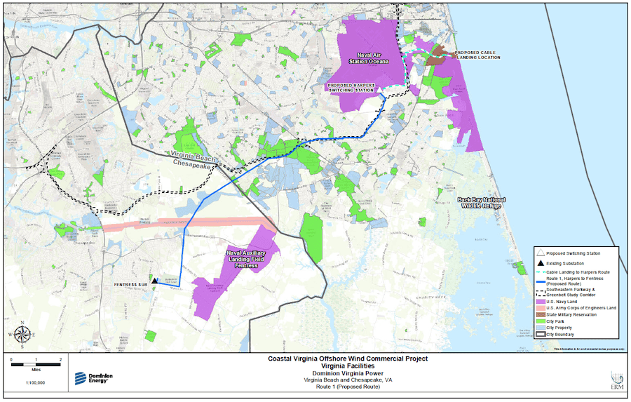 Dominion Energy Marks Milestone In Coastal Virginia Offshore Wind Project