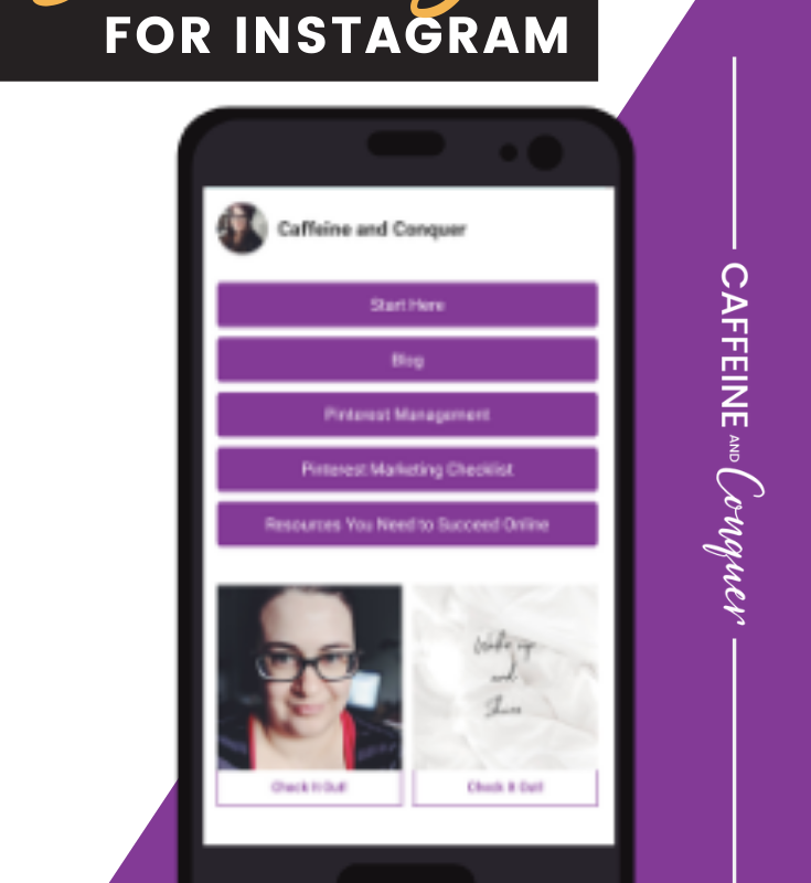 Instagram Bio | How to Convert Leads | Caffeine And Conquer