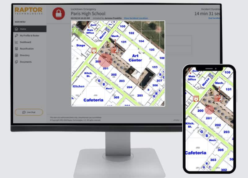 Raptor, CRG Enhance Emergency Maps To Protect K-12 Schools | Emergency ...