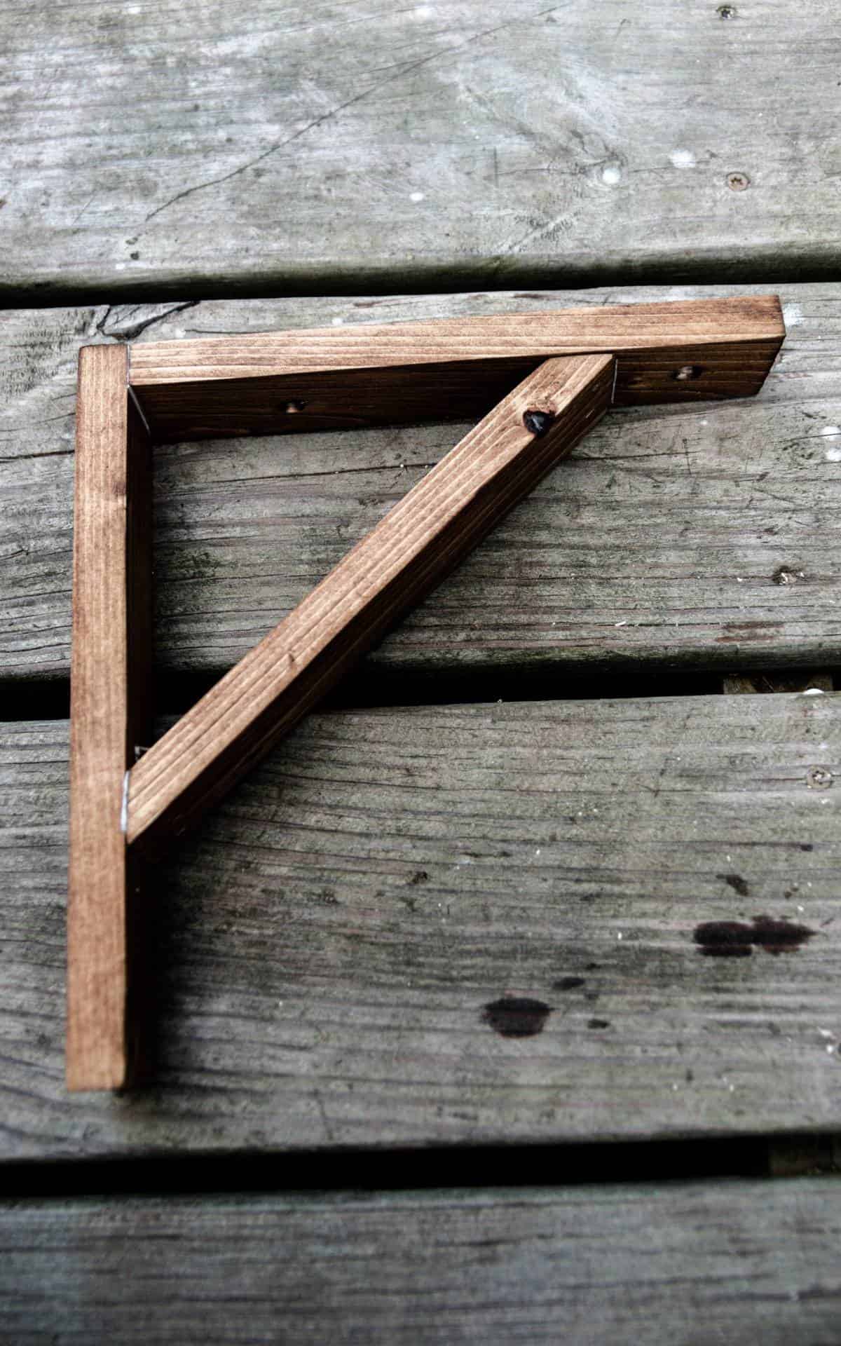 The Easiest DIY Wooden Shelf Brackets (Cheap!) — Capturing Wonderland