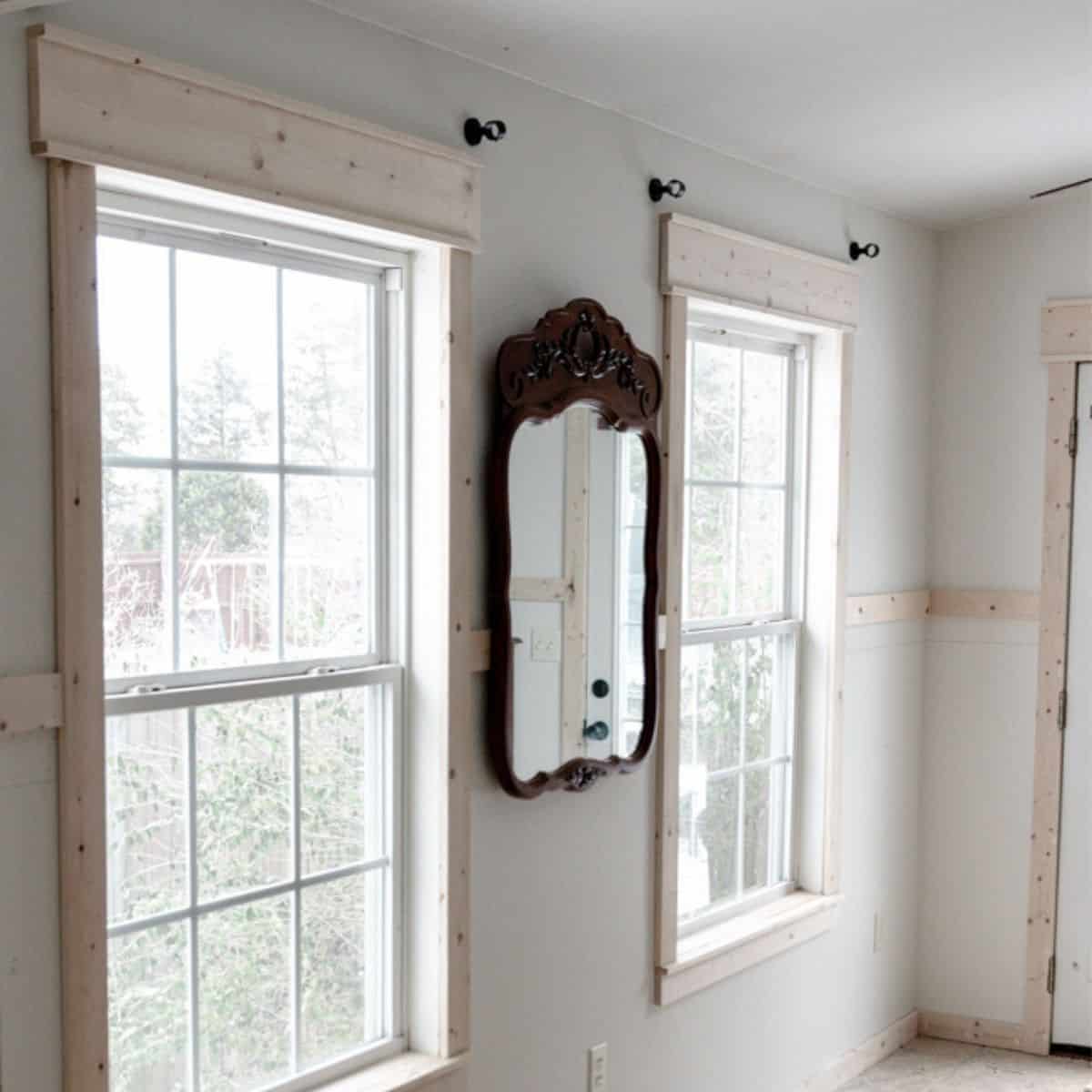How To Build Farmhouse-Style Trim Cheap — Capturing Wonderland