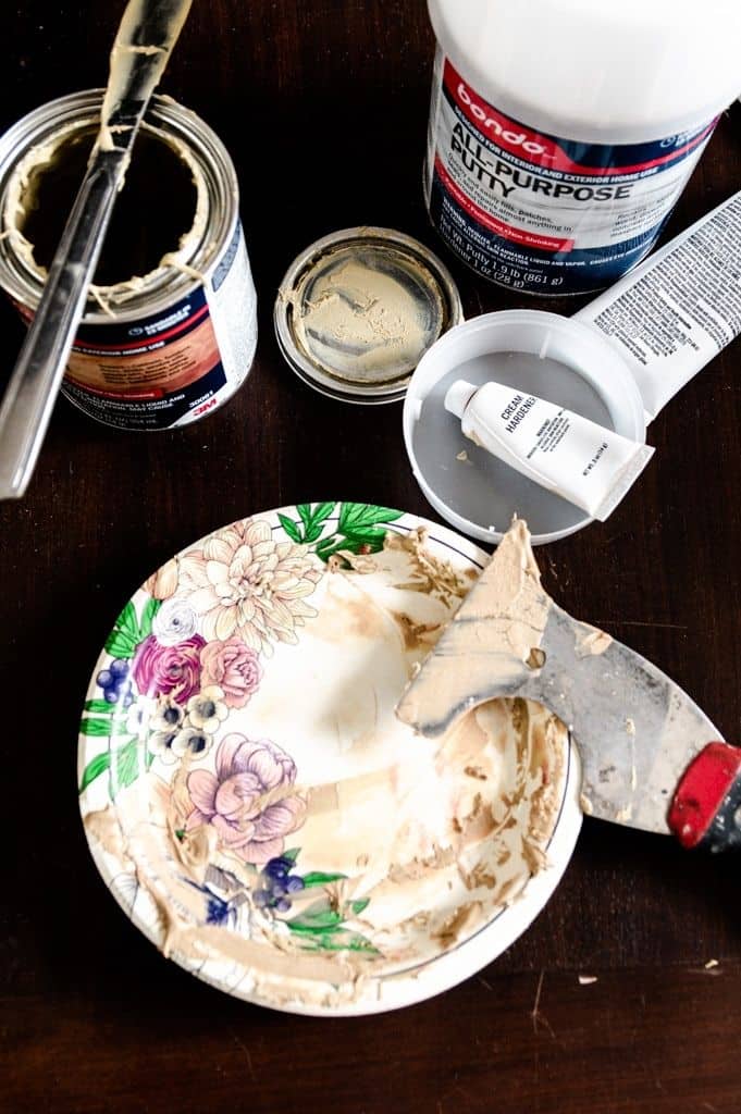 How to Repair Wood Damage with Bondo — Capturing Wonderland