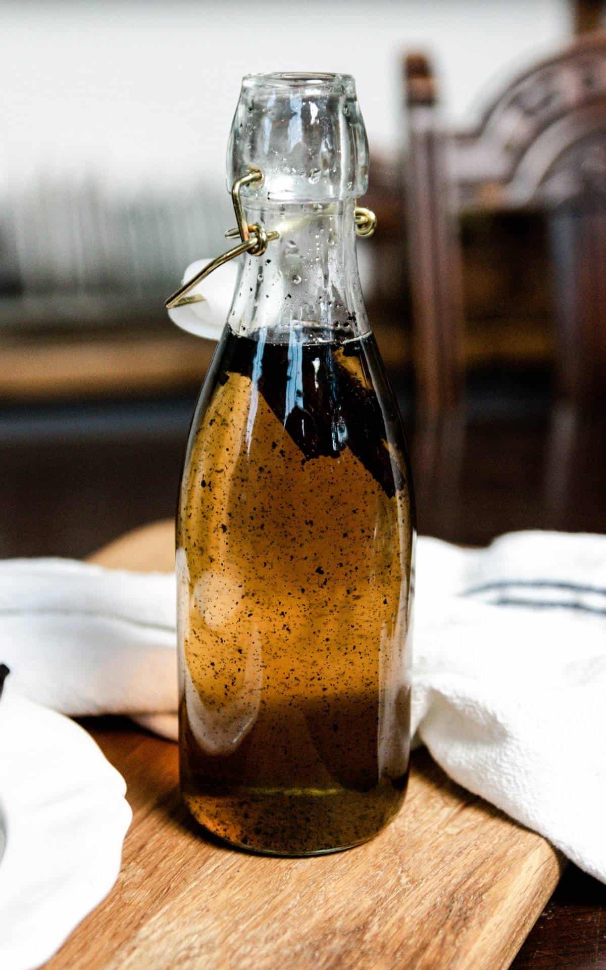 vanilla bean syrup