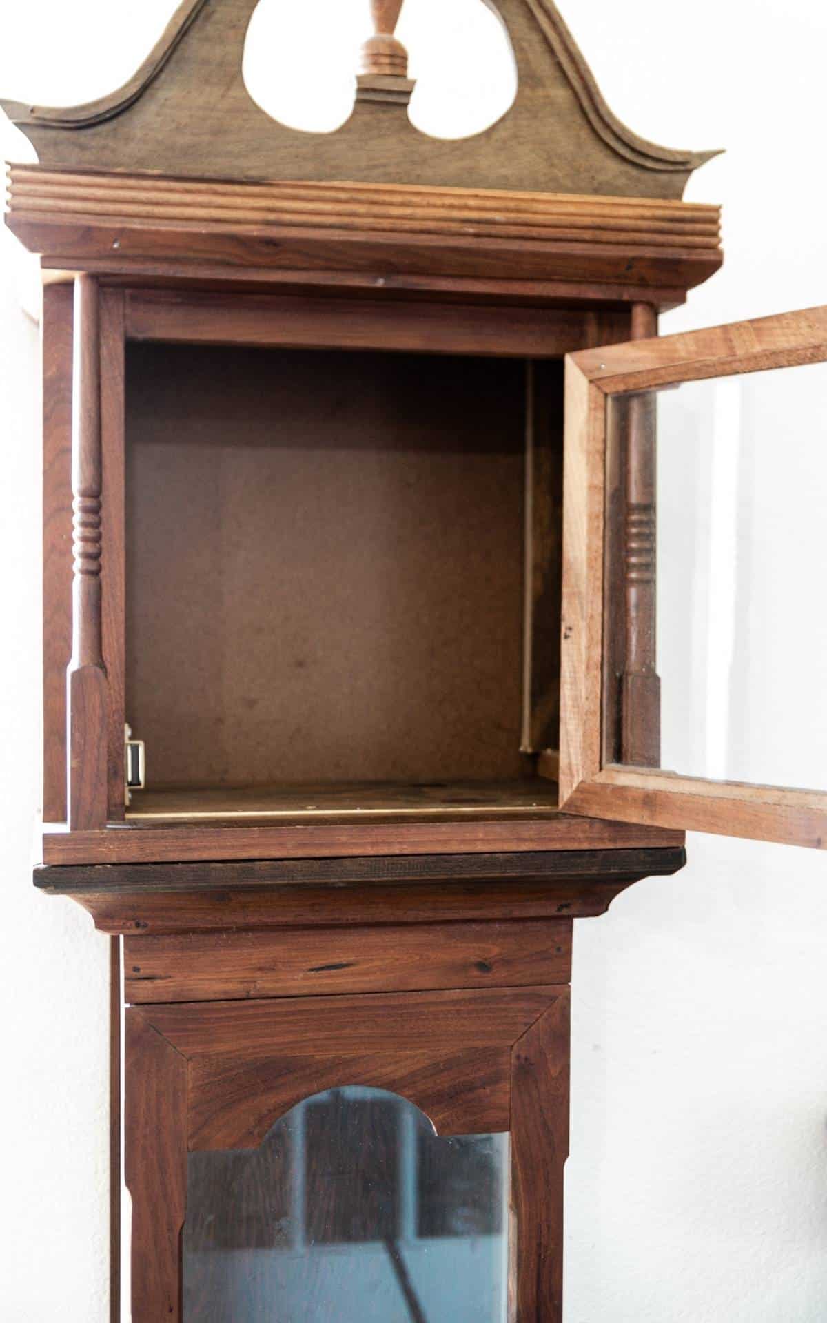 DIY Grandfather Clock Bookshelf — Capturing Wonderland