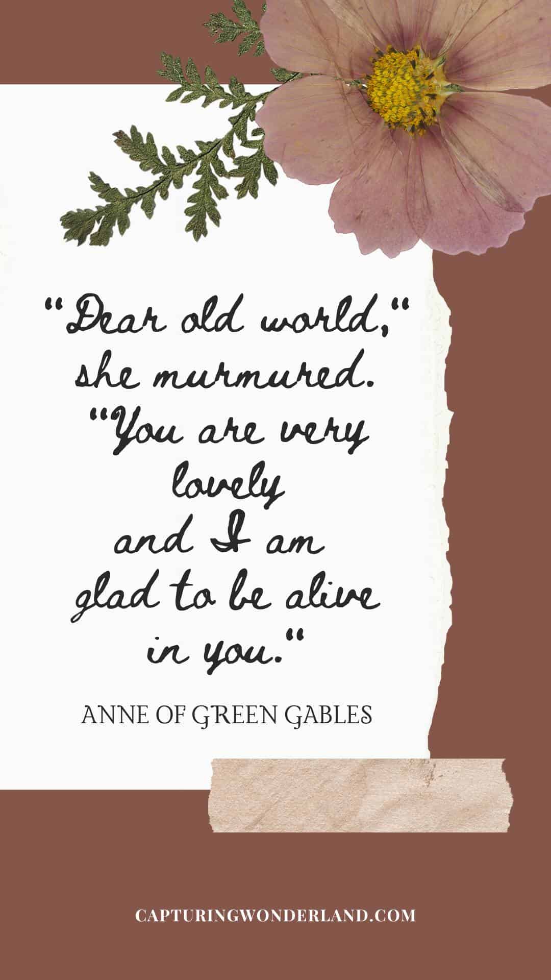50 Best Anne of Green Gables Quotes — Capturing Wonderland