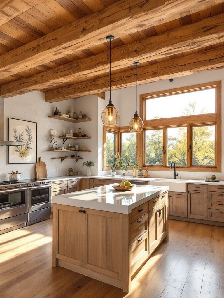 17 Wooden Kitchen Design Ideas with a Modern Edge - Chosen Furniture