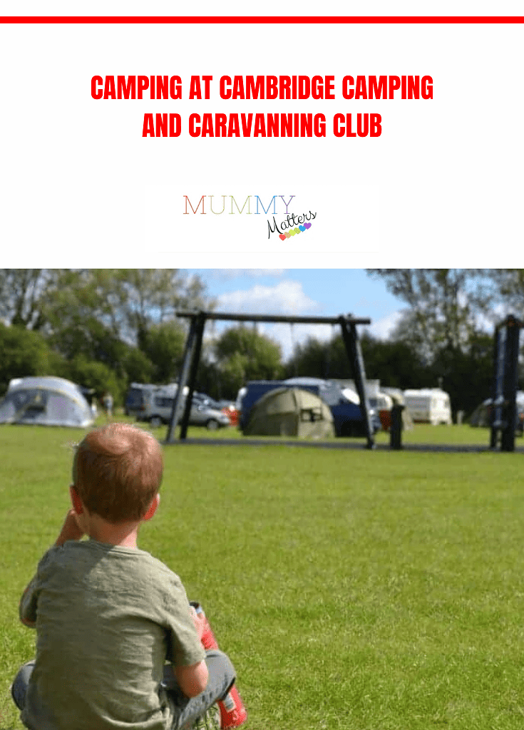Camping At Cambridge Camping And Caravanning Club Site