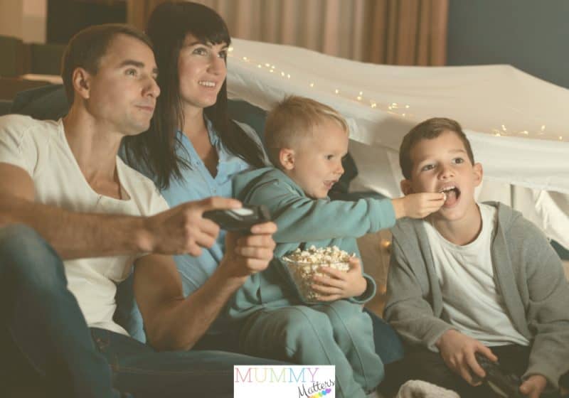 Create A Cozy Family Movie Night Space