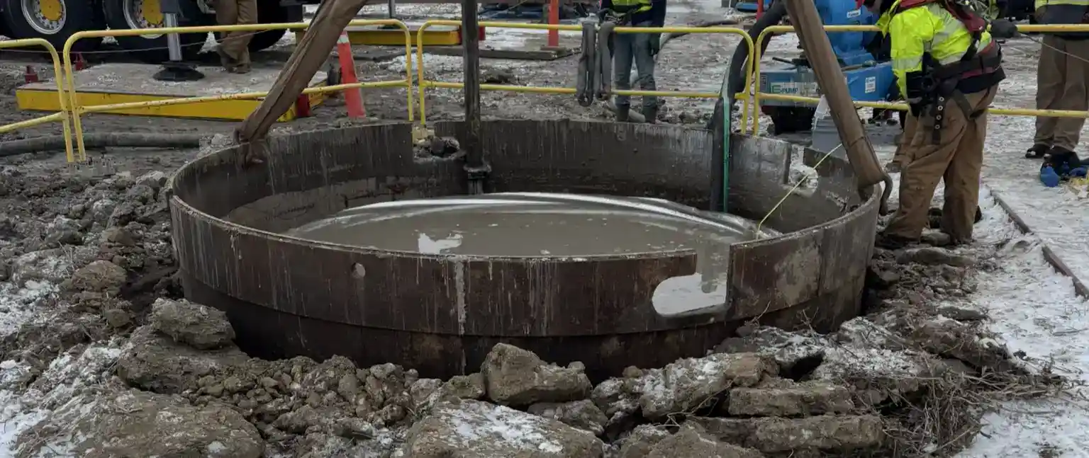 Direct Embed Foundation & CMP Installation | Dig-It Inc.