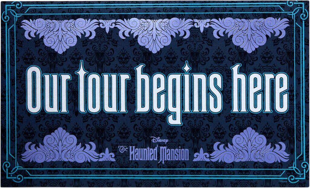 Disney Discovery- Haunted Mansion Door Mat - Decor