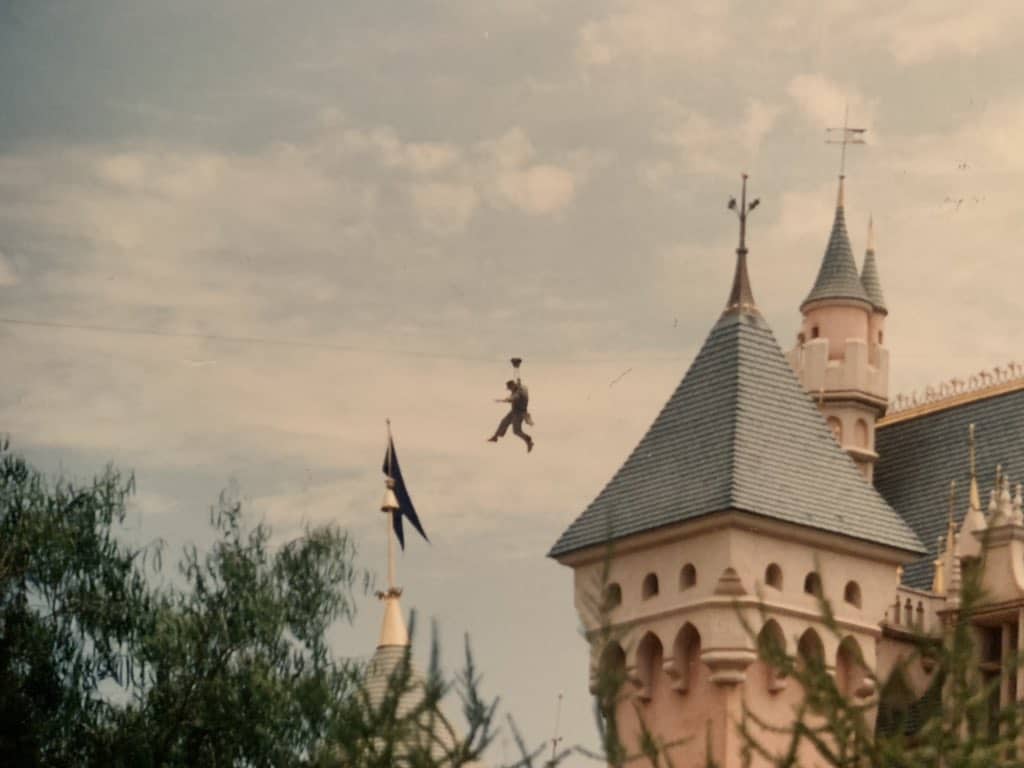 You'll Never Believe Who Once Flew Over Disney Like Tinker Bell