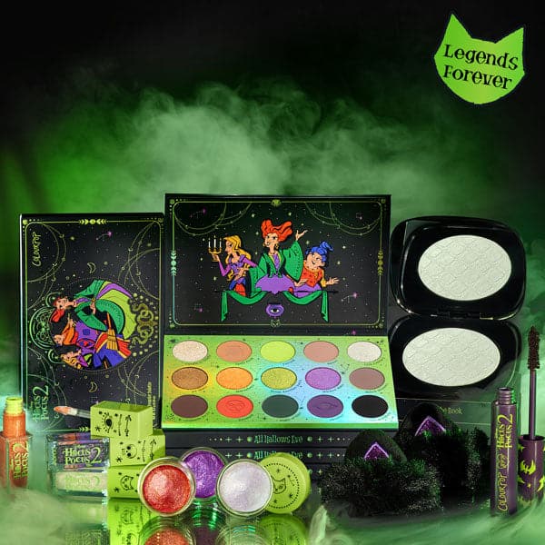 Create Wonderfully Witchy Makeup Looks With This Hocus Pocus Makeup ...