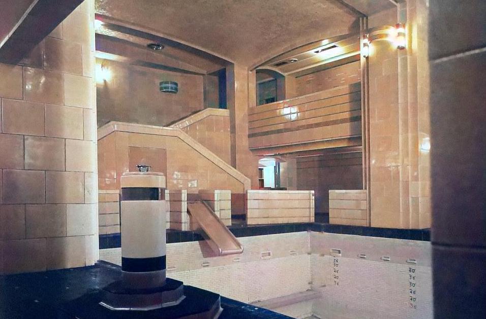 RMS Queen Mary's Swimming Pool - Real Photos, Design Features - and ...