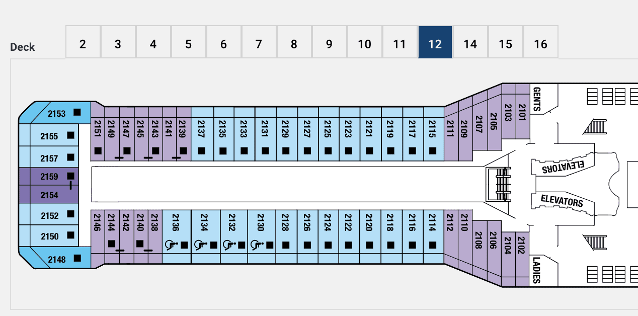 silhouette deck plan 11