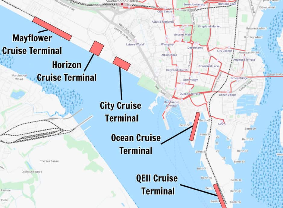 Southampton Has 5 Cruise Terminals – Here’s How to Find Yours - Emma ...