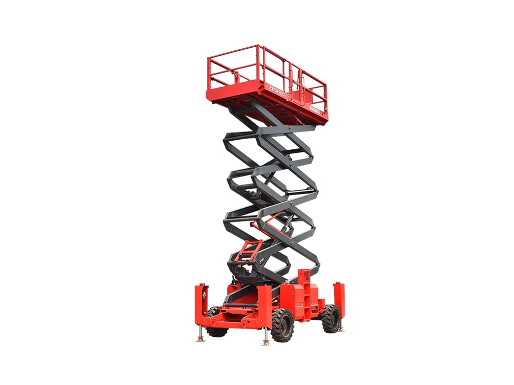 Stability on Uneven Ground: Benefits of a Rough Terrain Scissor Lift