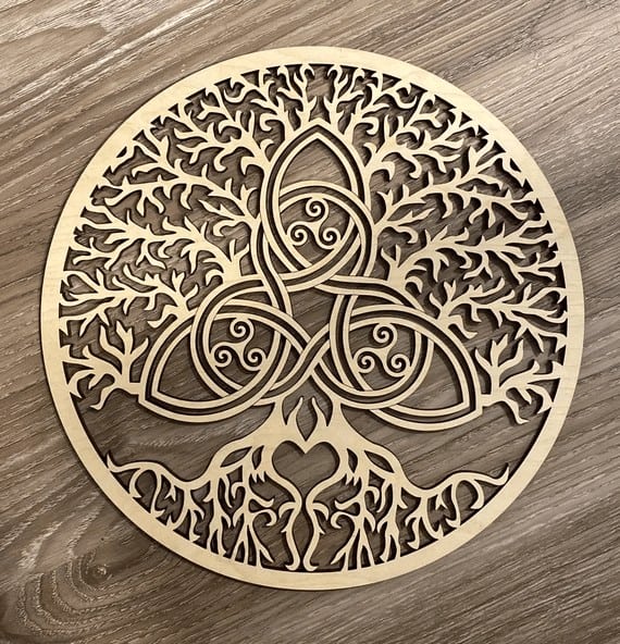 celtic knot world tree