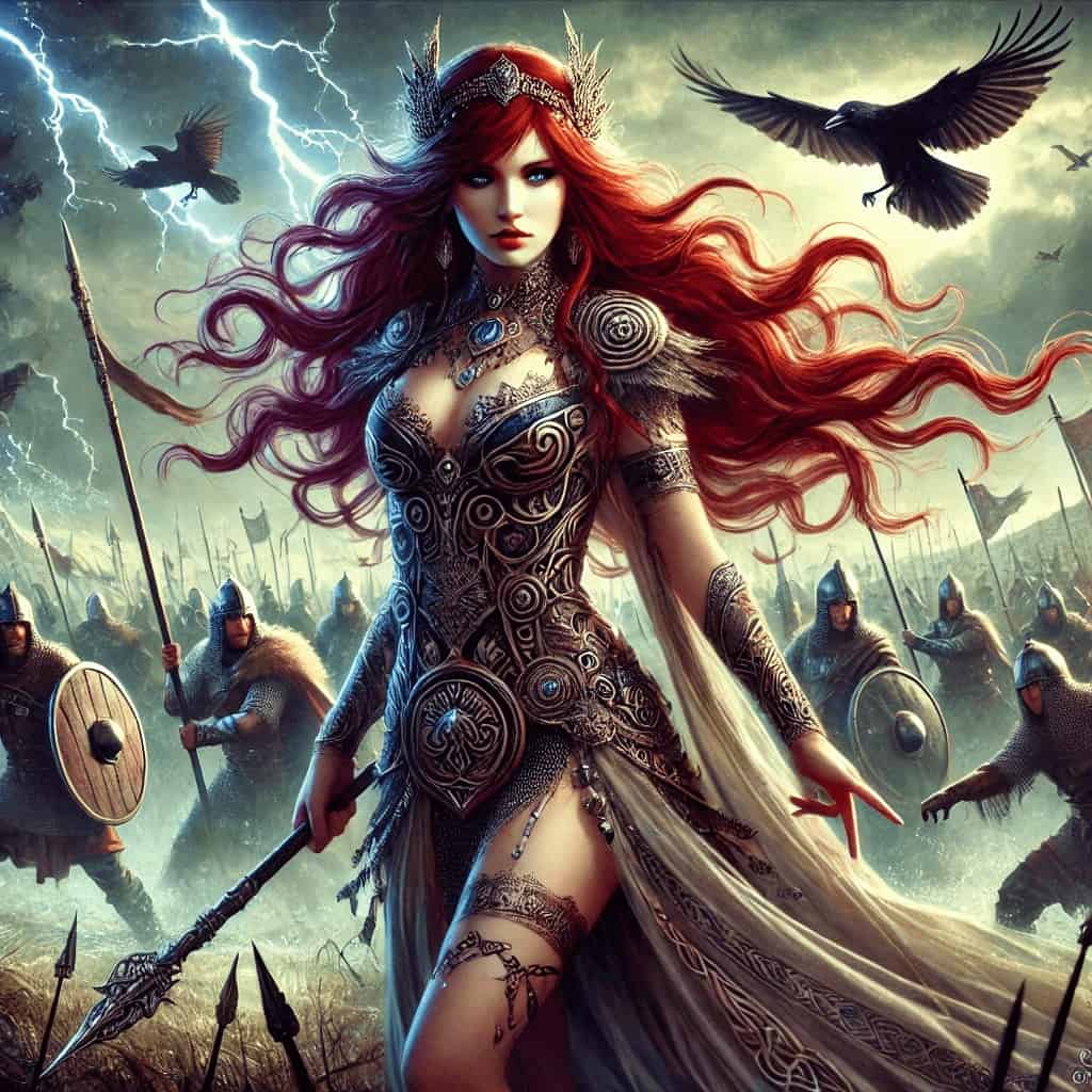 Macha: Celtic Goddess of Battle and War