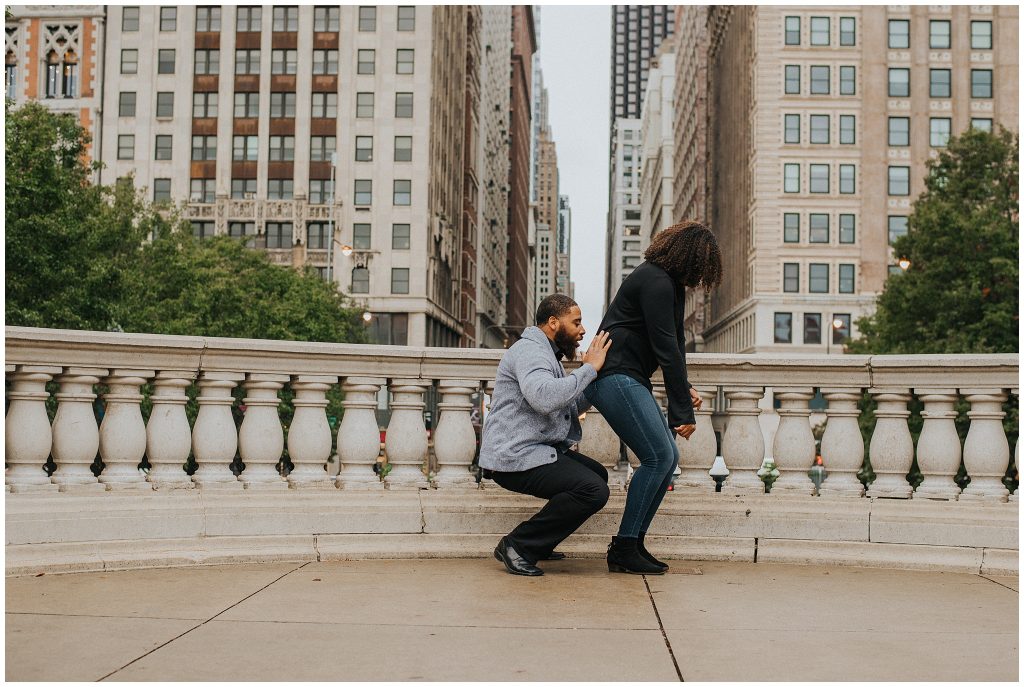 millennium park couple