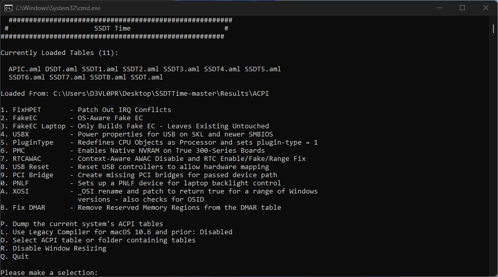 Advanced Hackintosh ACPI: A Deep Dive into SSDT Selection and ...
