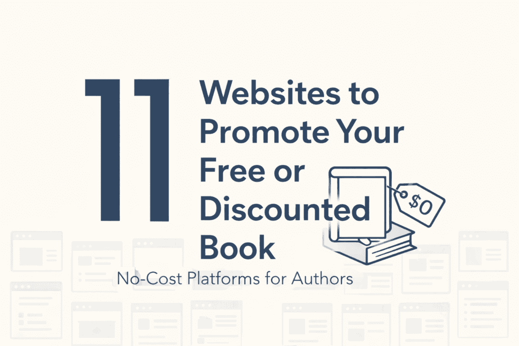 Where to Promote Your Free or Discounted Book: 11 No-Cost Websites for ...