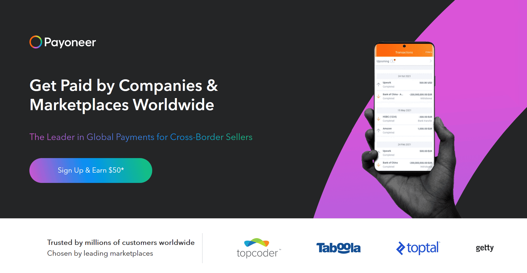 A Step-by-Step Guide to Create Payoneer Account (Get $50 Sign Up Bonus ...