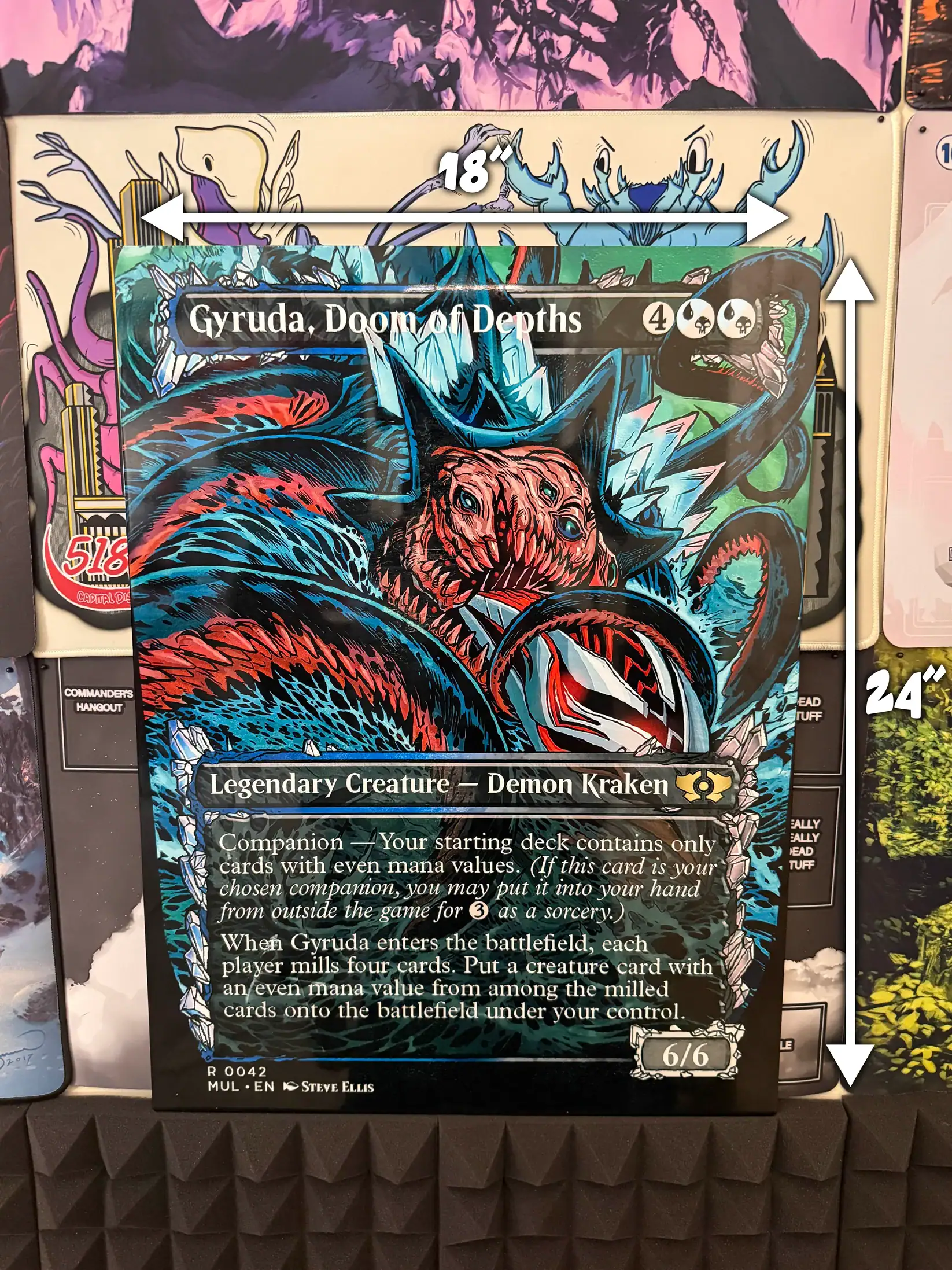 Poster Size MTG Cards - Epic Custom Metal Poster