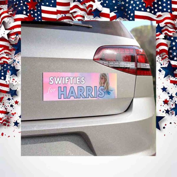 Swifties for Harris Car Magnet