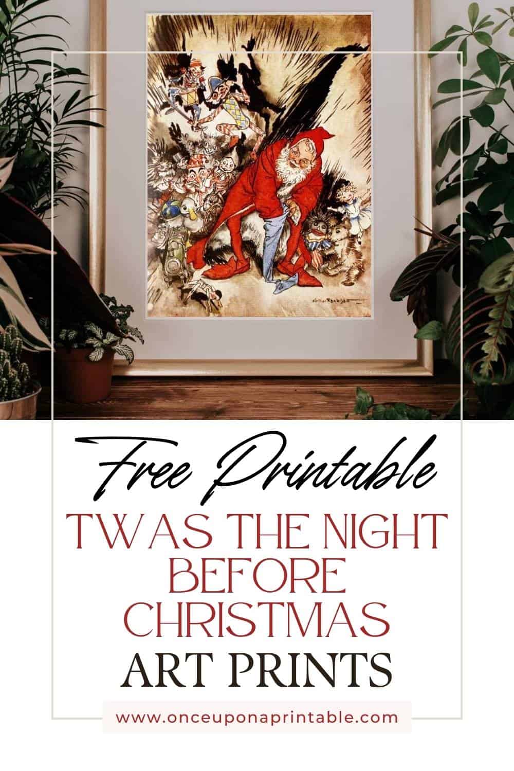 'Twas the Night Before Christmas Illustrations by Arthur Rackham - Once ...