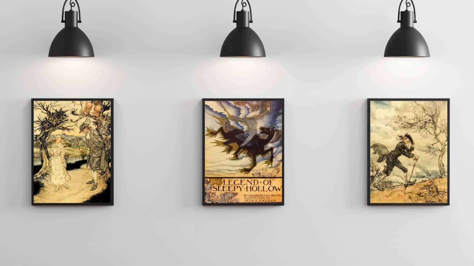 Free Printable "The Legend of Sleepy Hollow" Illustrations - Once Upon ...