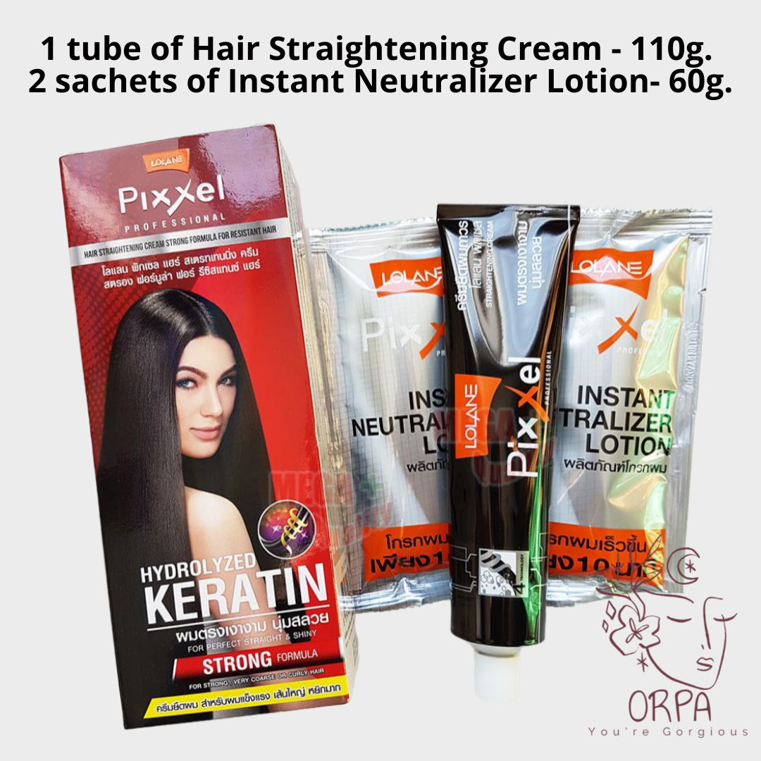 LOLANE PIXXEL PROFESSIONAL HAIR STRAIGHTENING CREAM - 230gram | Orpa