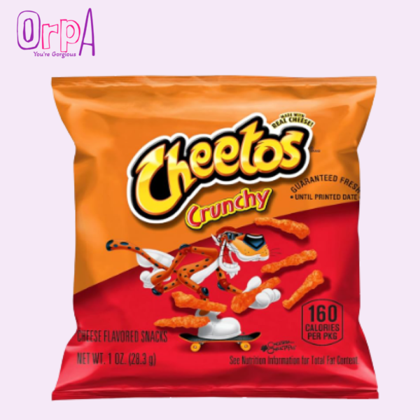 Cheetos Crunchy Cheese Flavored Snacks, Gluten Free, 1 Ounce - Orpa