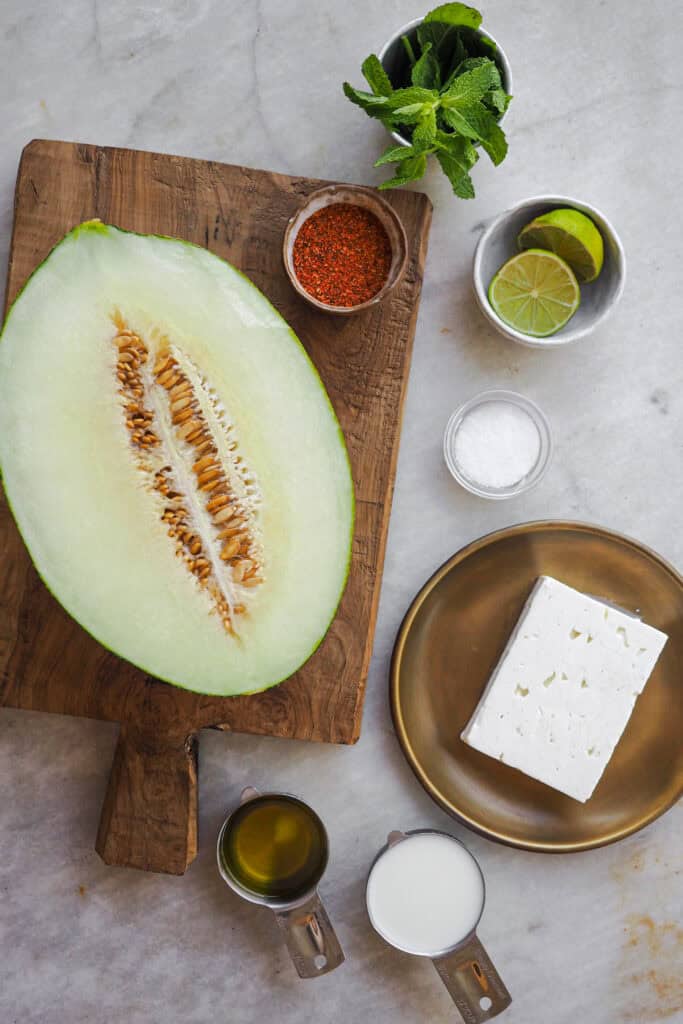 Sopa de Melón en 10 Minutos | Paula's Apron