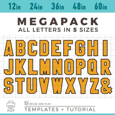 block letters font lowercase