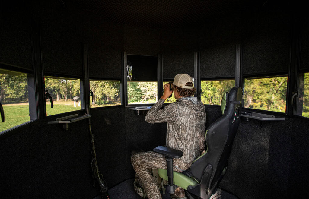 The Benefits of Hard-Sided Hunting Blinds - Rutted-Up Blinds - Elevated ...