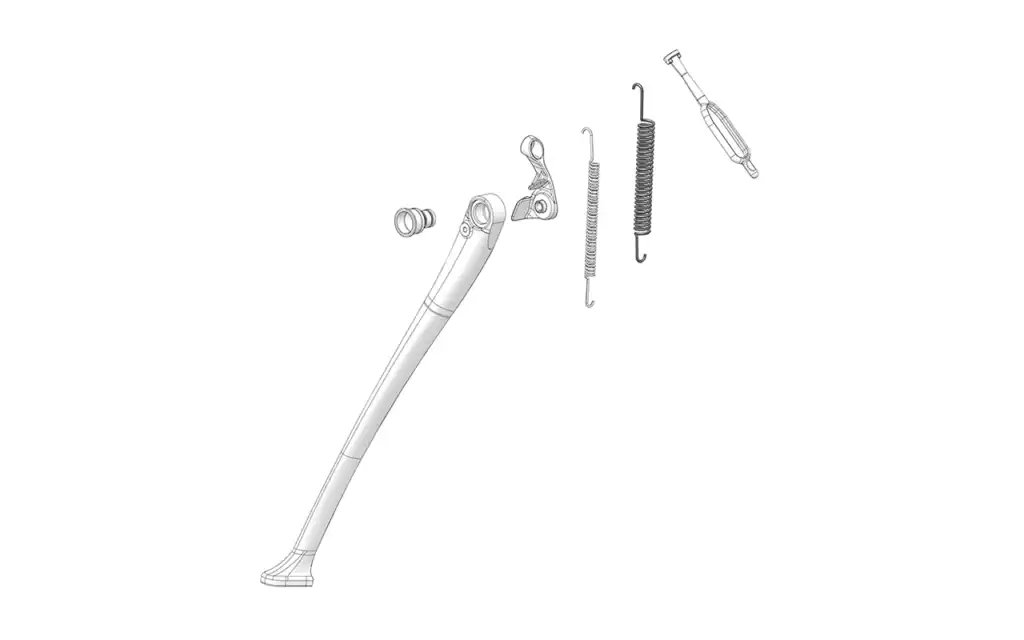 Side Stand Outer Spring - Beaches Stark