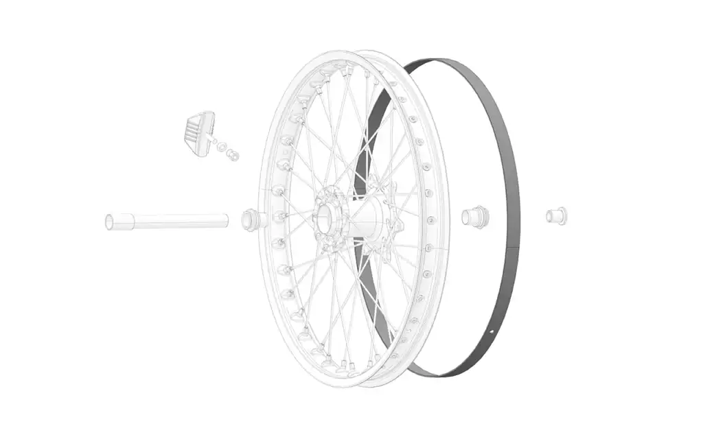 Rim band 21" Front - Beaches Stark