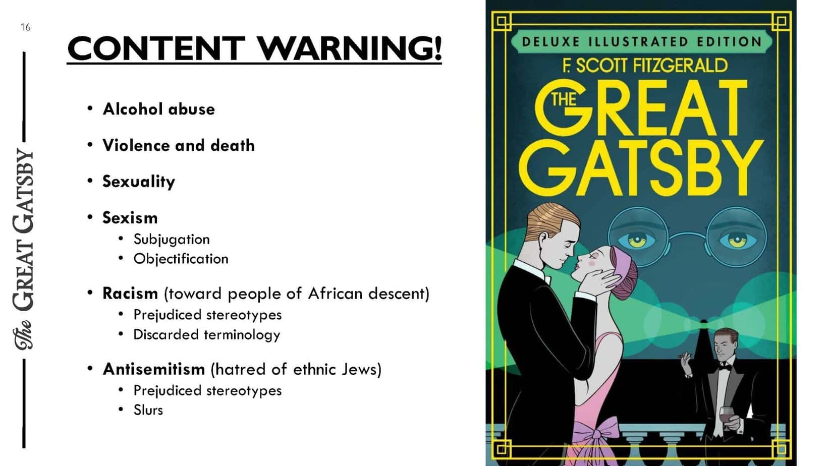 THE GREAT GATSBY Unit: Lessons & Materials - TeachNovels.com