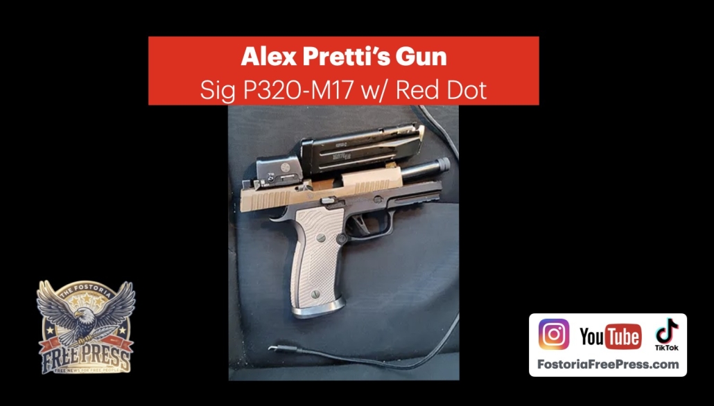 Gun Drawn on ICE by Alex Pretti Was a SIG Sauer P320 M17 - Fostoria ...
