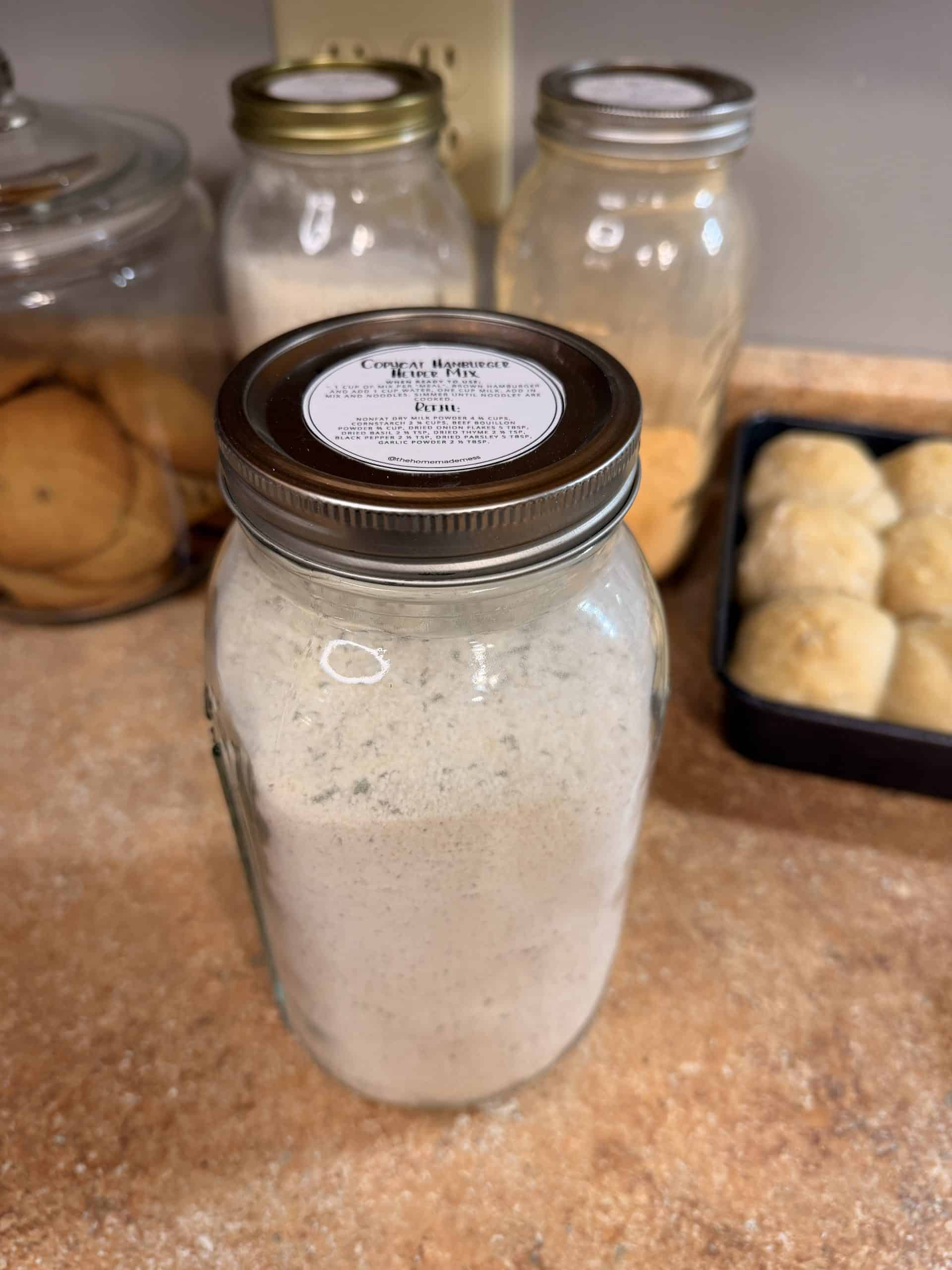 Hamburger Helper Base Dry Mix - The Homemade Mess