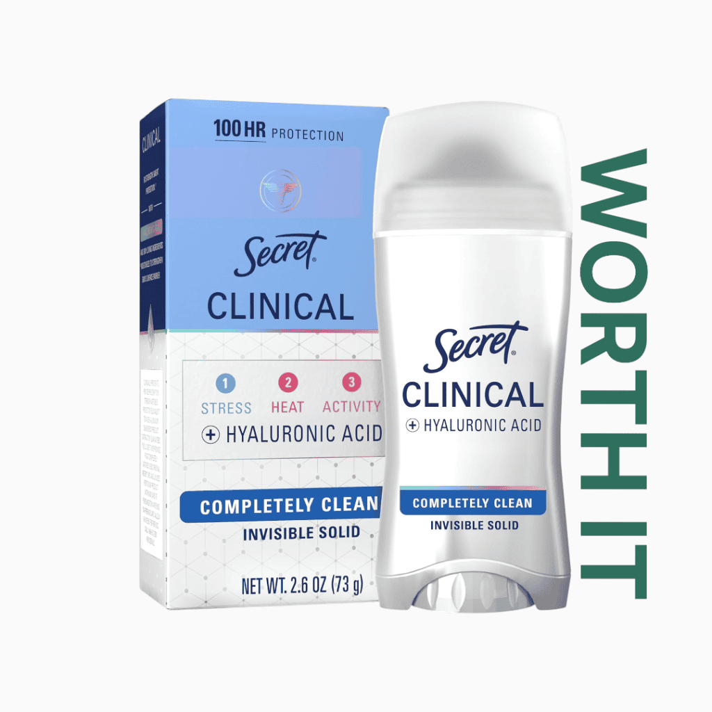 Secret Clinical Strength Antiperspirant | REVIEW