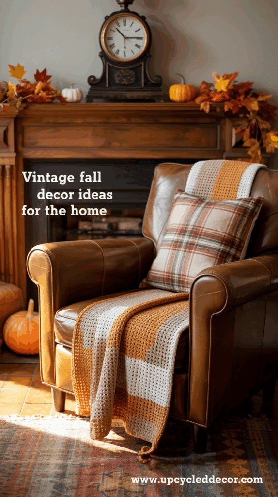 12 Easy Vintage Fall Home Decor Ideas to Try Now - Upcycled Decor