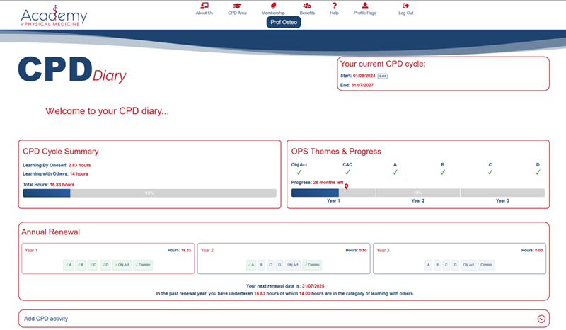 CPD Diary Membership Offer | APM