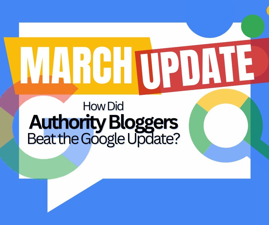 How Did Authority Bloggers Beat the Google Update? - CHRISG.com ...